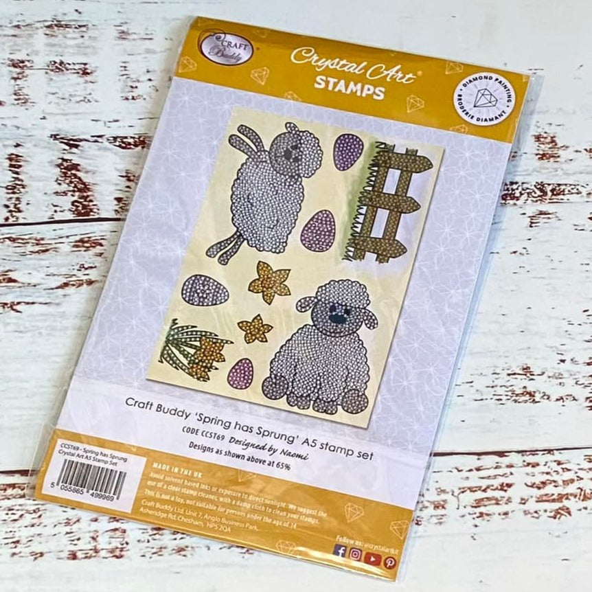 CCST69: Craft Buddy Spring has Sprung A5 stamp set – Craft Buddy Trade