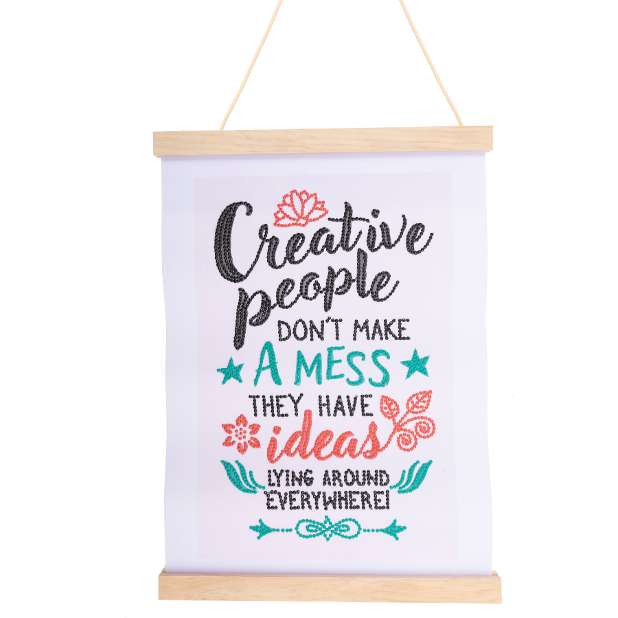 "Creative Magic" Mini Crystal Art Scroll Kit – Craft Buddy Trade