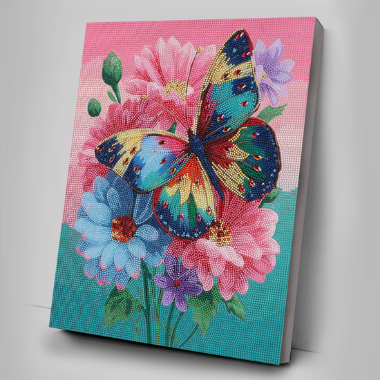 Flutter Pop Crystal Art Framed Canvas Kit 40x50cm – Craft Buddy Trade