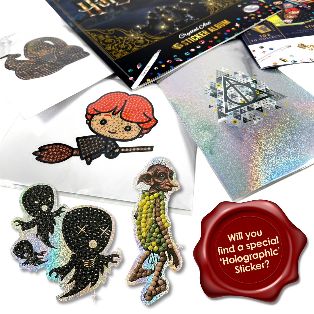 Harry Potter Crystal Art Sticker Pack x20 – Craft Buddy Trade
