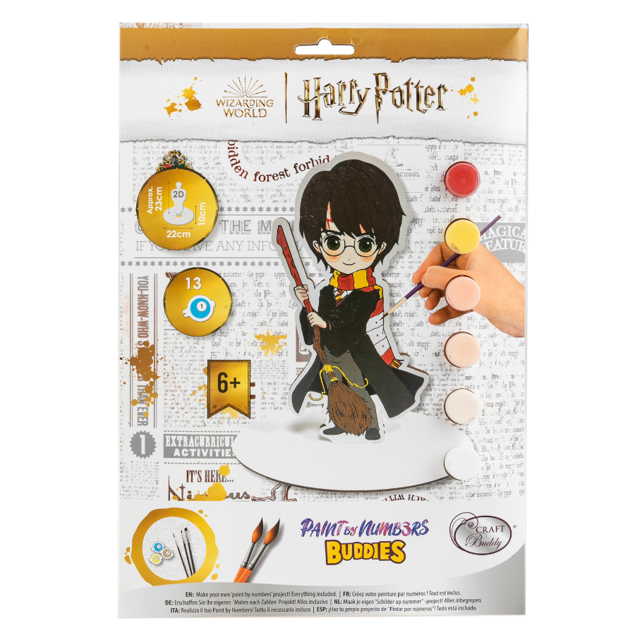"Harry Potter" Harry Potter Paint By Numbers XL Buddies Kit – Craft ...