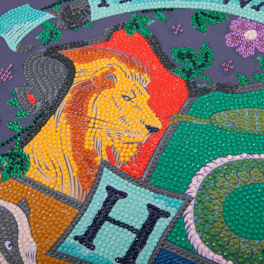 "Hogwarts Crest" Harry Potter Crystal Art Scroll – Craft Buddy Trade