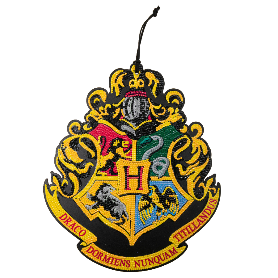 "Hogwarts Crest" Harry Potter Wooden Hanging Decoration – Craft Buddy Trade