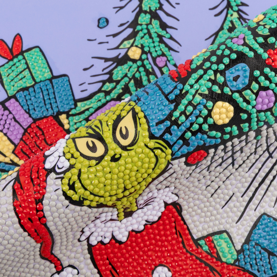 How The Grinch Stole Christmas Crystal Art Scroll Kit 40x50cm – Craft ...