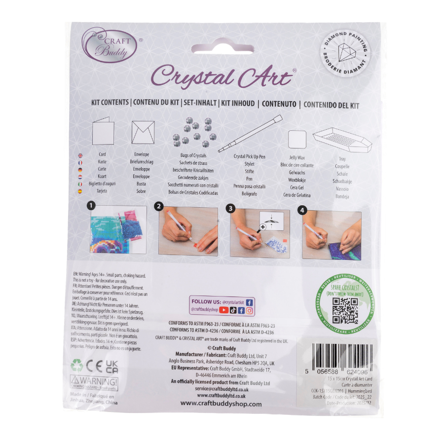 Crystal Art Card Kits – Craft Buddy Trade