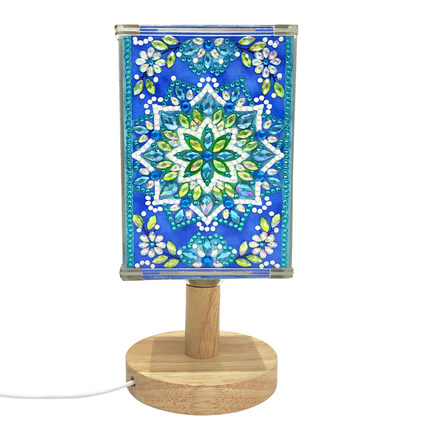 "Mandala" Crystal Art LED Lamp – Craft Buddy Trade
