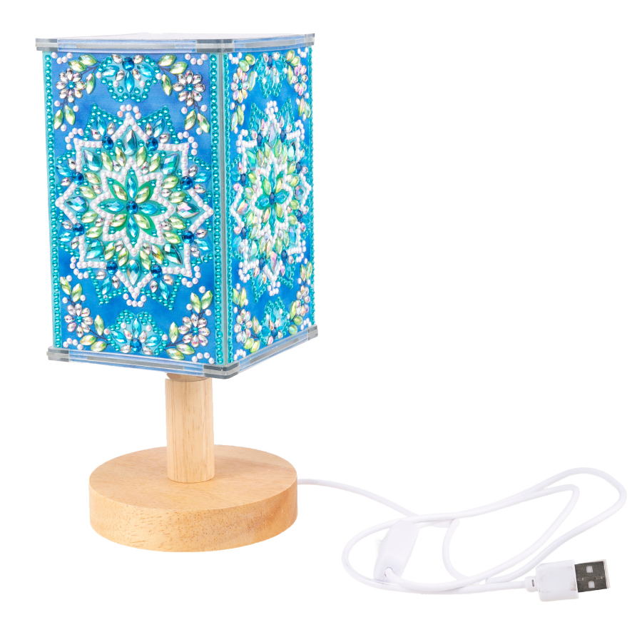 "Mandala" Crystal Art LED Lamp – Craft Buddy Trade