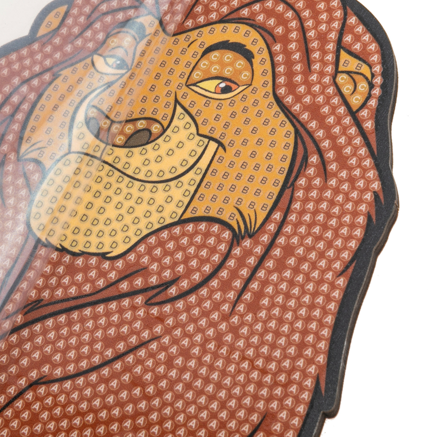 "Mufasa" Disney Crystal Art Buddies XL – Craft Buddy Trade