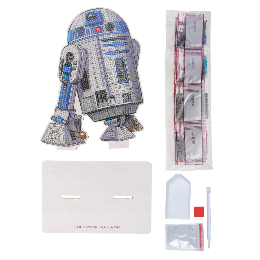 "R2-D2" Crystal Art Buddies XL Star Wars – Craft Buddy Trade