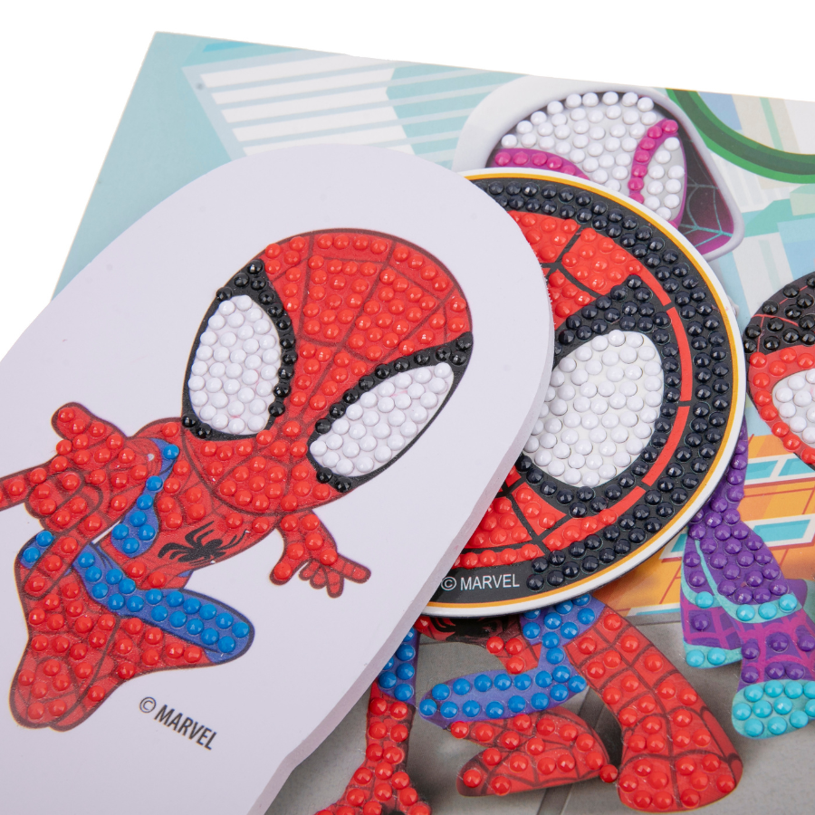 "Spiderman" Crystal Art Mega Activity Set MARVEL – Craft Buddy Trade
