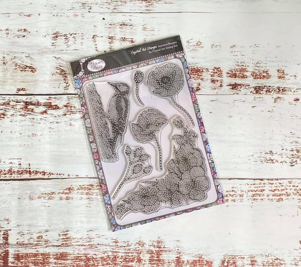 CCST40 - Craft Buddy Crystal Art Autumn Bounty A5 Stamp Set – Craft ...