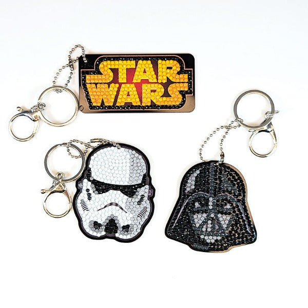 CAKC-SWSSET01: "Star Wars" Crystal Art Keyring Kit – Craft Buddy Trade