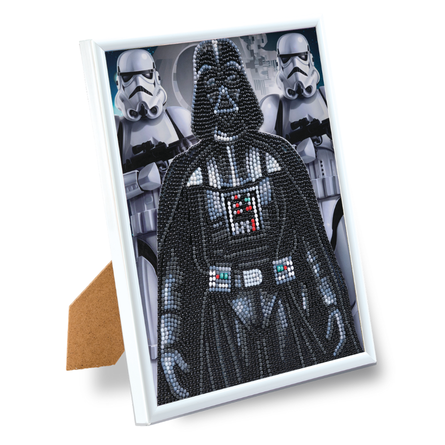 "Darth Vader and Stormtroopers" Crystal Art Picture Frame Kit – Craft ...