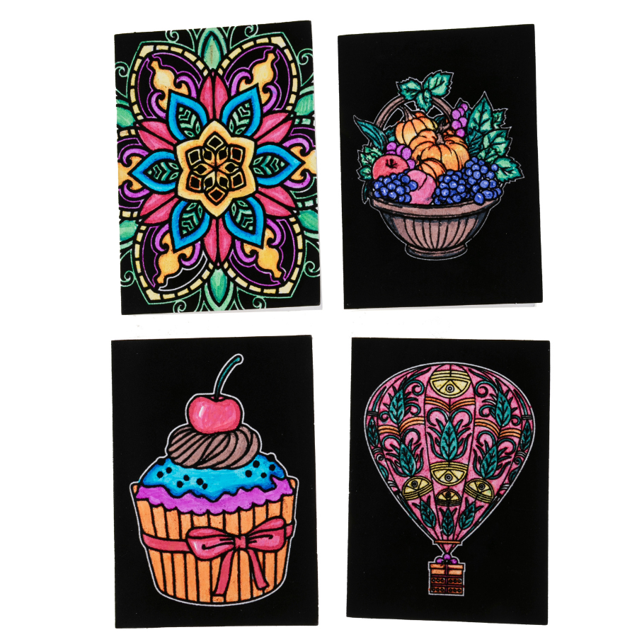 Velvet Art Greeting Card Kit - Set Of 24 – Craft Buddy Trade