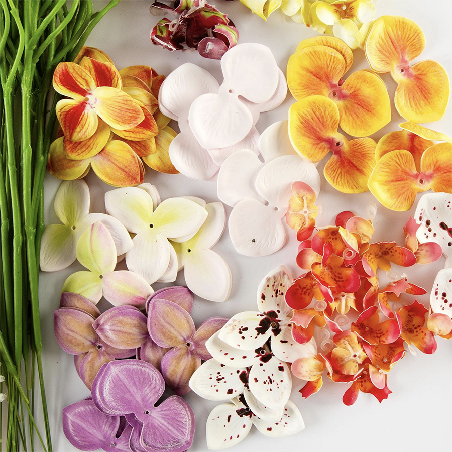 "Luxury Orchids" Forever Flowerz x20 – Craft Buddy Trade