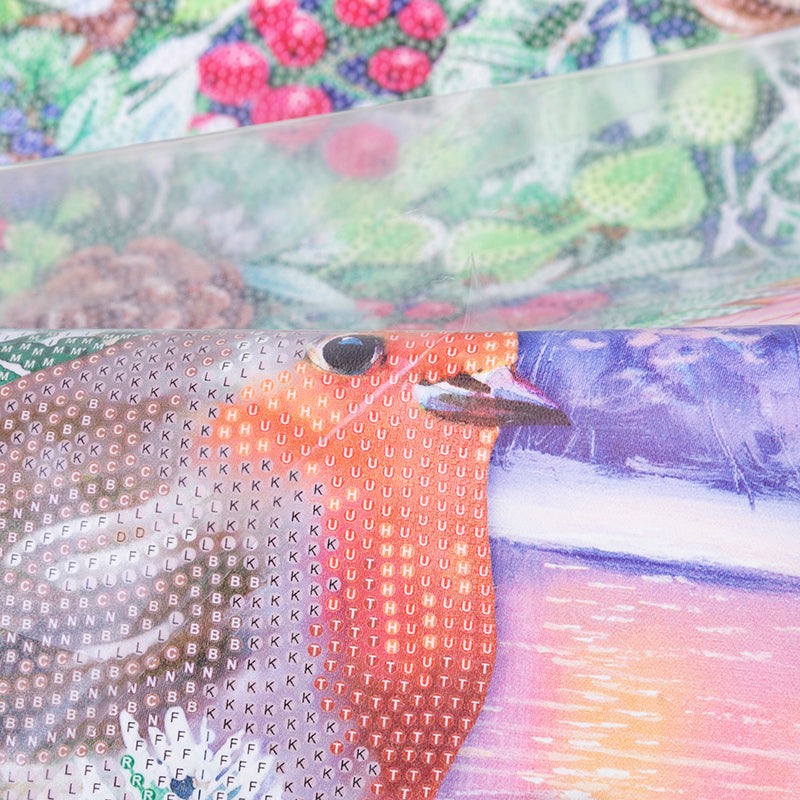 "Robin" Crystal Art Scroll Kit 35x45cm – Craft Buddy Trade