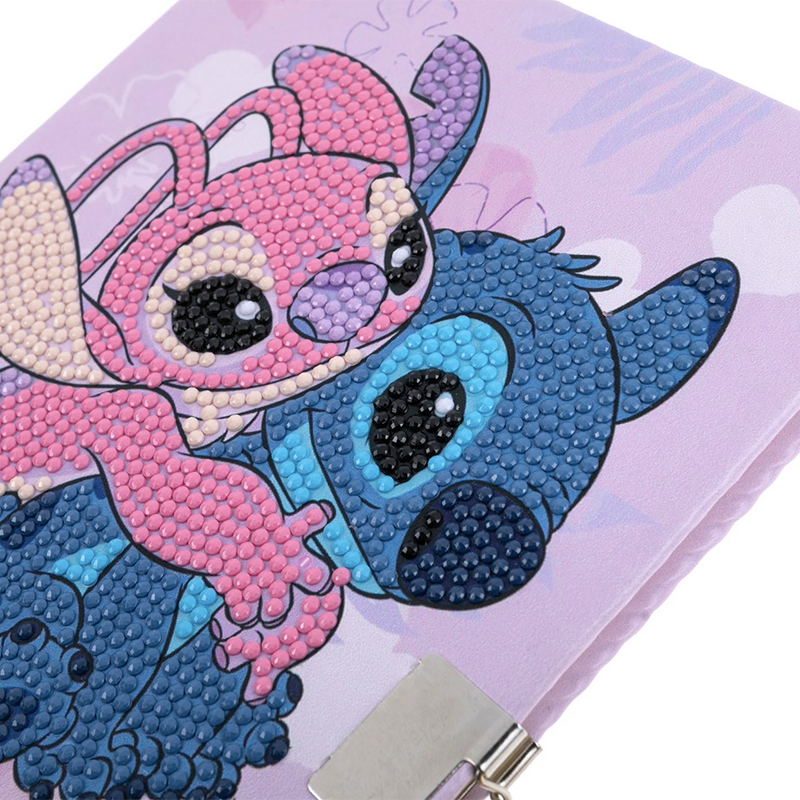 "Stitch & Angel" Disney Crystal Art Secret Diary – Craft Buddy Trade