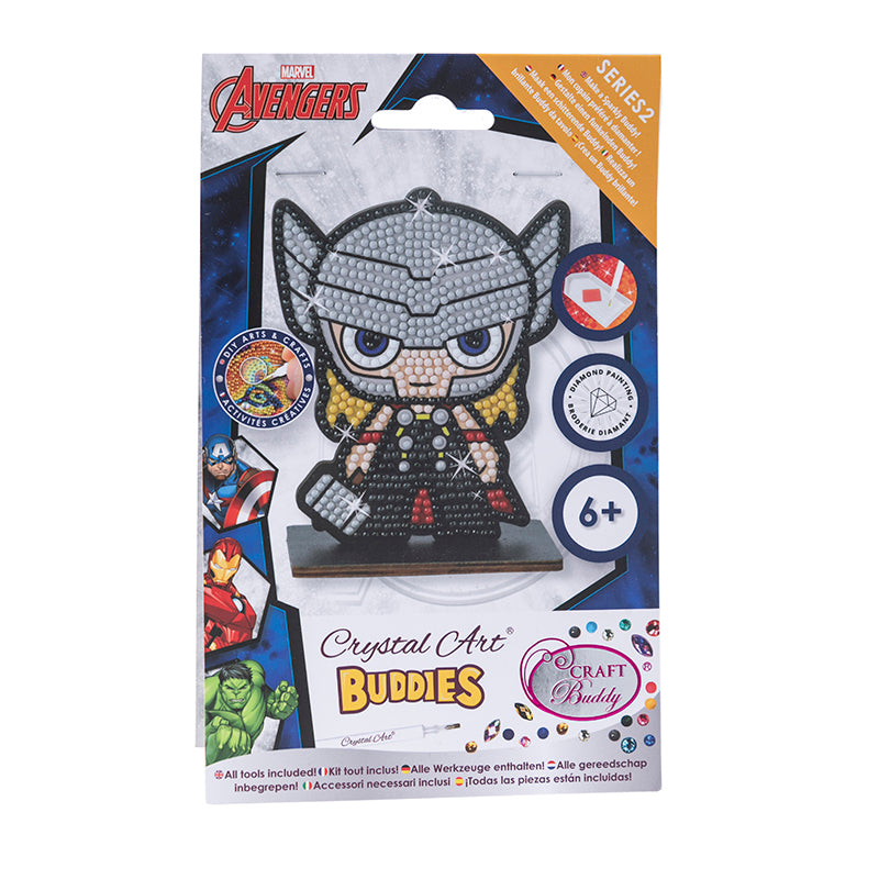 "Thor" Crystal Art Buddies Marvel Series 2 – Craft Buddy Trade
