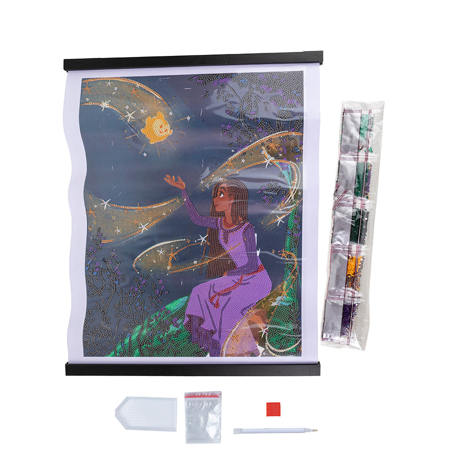 "Wish" Crystal Art Scroll Kit – Craft Buddy Trade